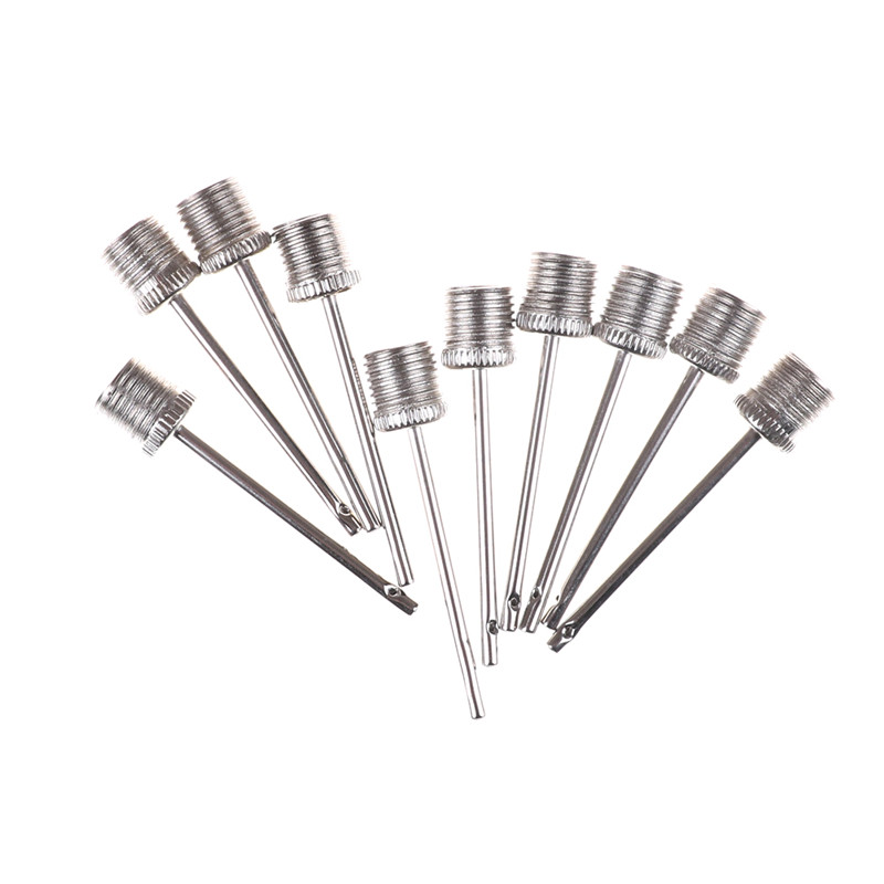 10pcs Inflating Needle Pin Nozzle Basketball Football Soccer Ball air ...