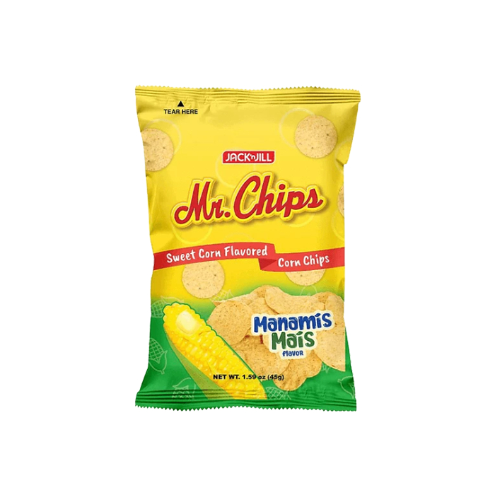 Mr. Chips Sweet Corn Flavored Chips 45g | Lazada PH