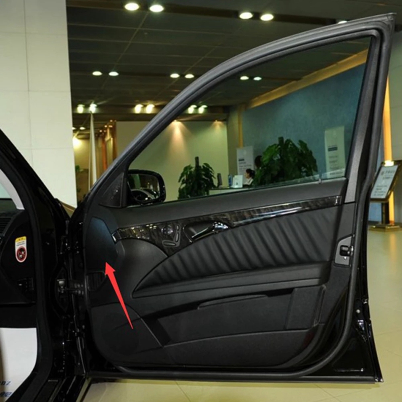 Black W211 Car Front Door Plastic Cover Trim Shell for Mercedes Benz E ...