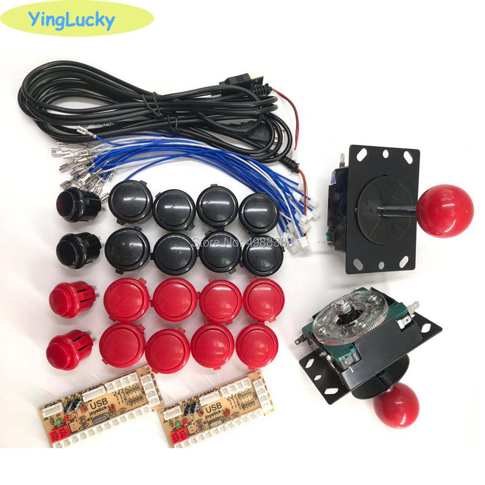 Sanwa Arcade DIY Kit Zero Delay USB Arcade Controller To PC Connection ...