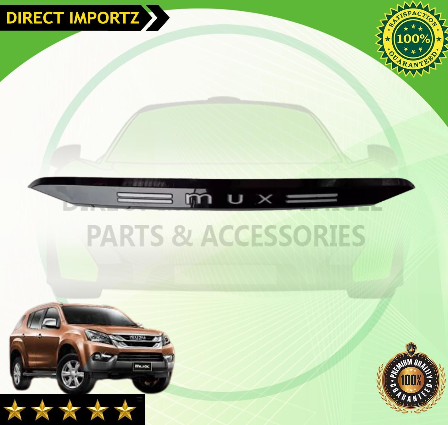 Isuzu Mux ( Mu-x ) 2017 to 2022 OEM Rear Trunk Light LED ( Car Accessories Rear Guard Plate ...