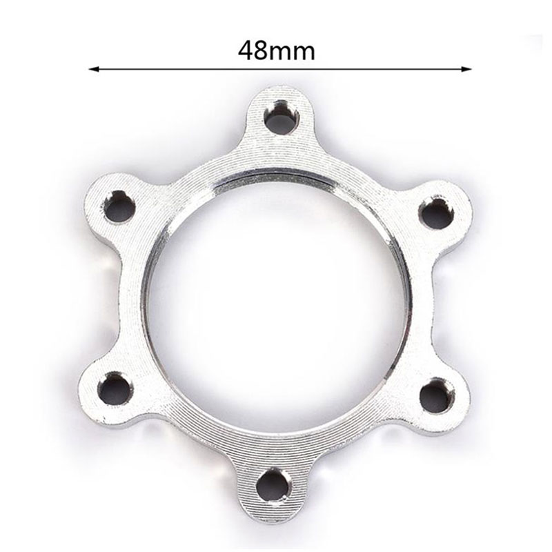 Bike Bicycle Freewheel Threaded Hubs Disk Disc Brake Rotor 6 Bolt ...