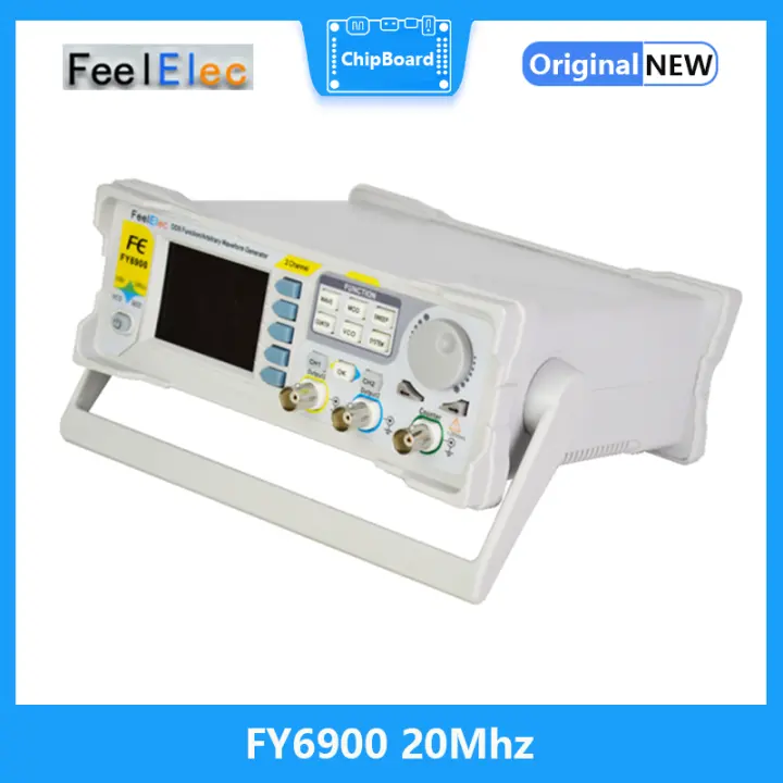 FY6900 20Mhz DDS Dual-Channel Arbitrary Waveform Pulse Function Signal Generator with High ...