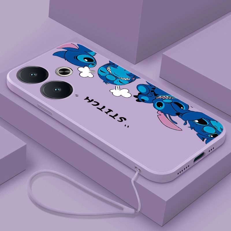 Xiaomi Redmi 13 redmi13 12 Cartoon Monsters Mobile Case Big Eyes Stitch ...