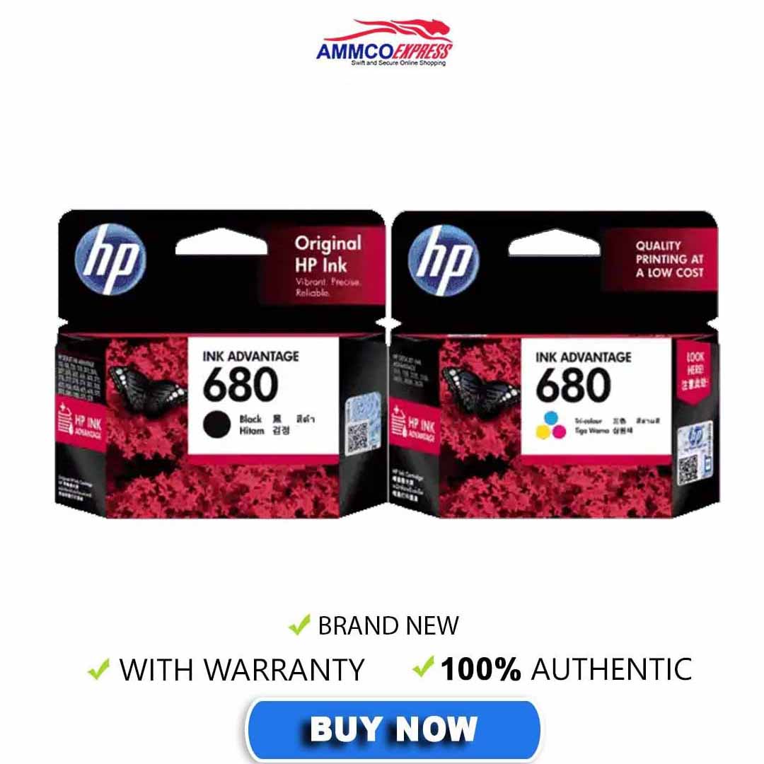 HP 680 Ink Cartridges for Printers | BLACK and COLORED | | Lazada PH