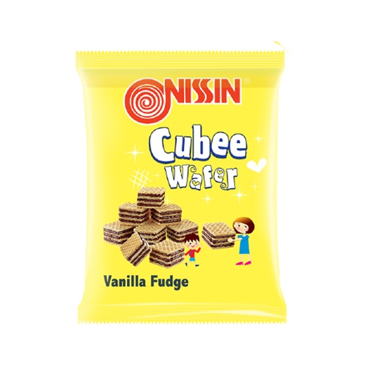 Nissin Cubee Wafer Vanilla Fudge 25g | Lazada PH
