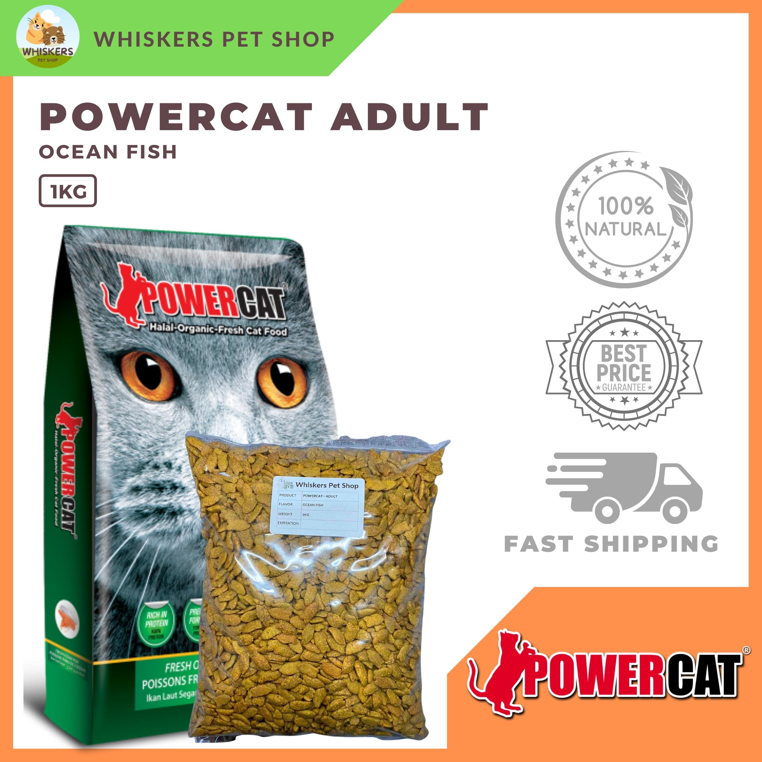 PowerCat (Ocean Fish | Tuna) Cat Dry Food 1kg | Lazada PH