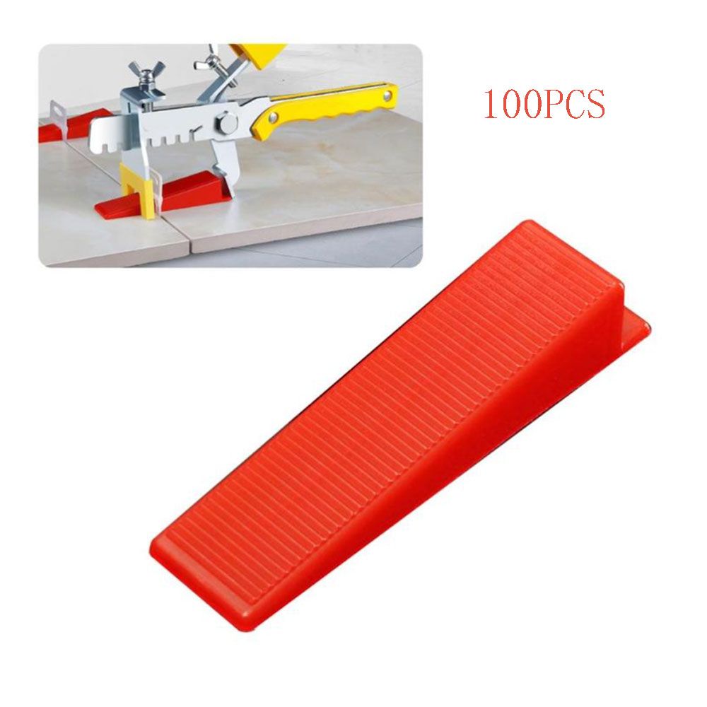 HONEYDEWD 100pcs Mason Ceramic Tile Crevice Adjustment Tile Spacers ...