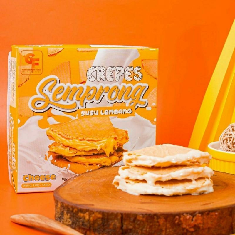 Semprong Susu Lembang Isi 12 165 gram Crepes Bandung loves semprong ...