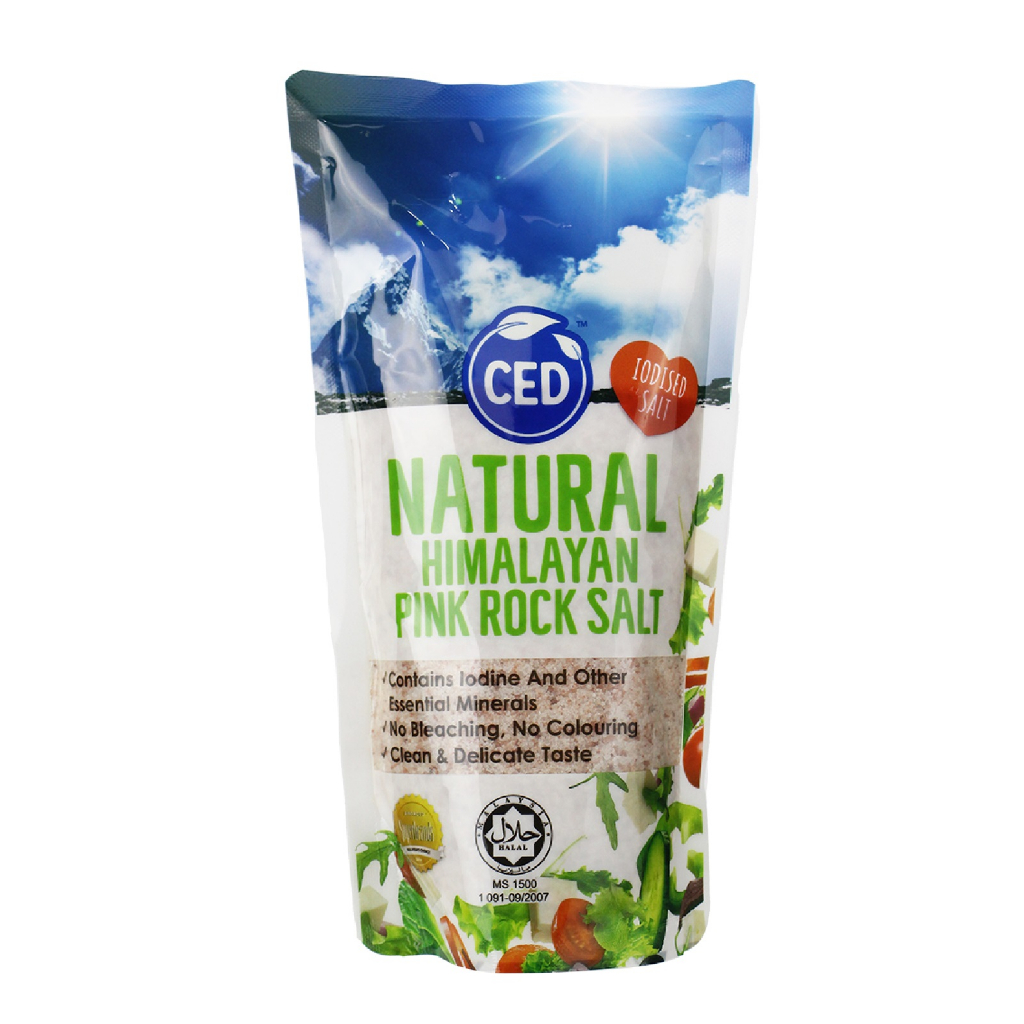 CED Nat Himalaya Pink Rock Salt (500g) | Lazada