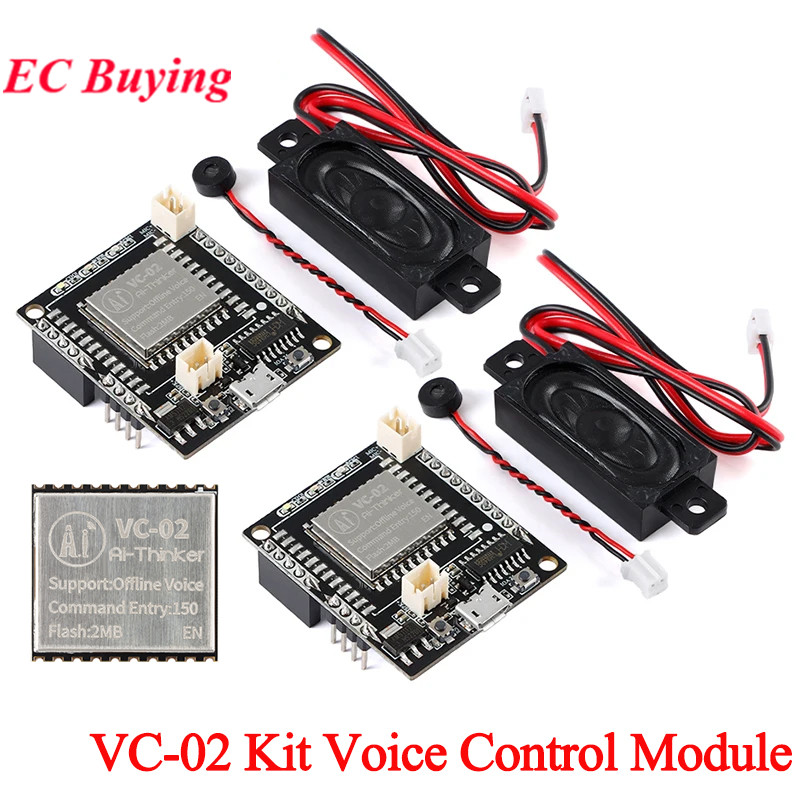 【Limited-time offer】 VC-02 Kit Offline Voice Recogntion Module AI ...