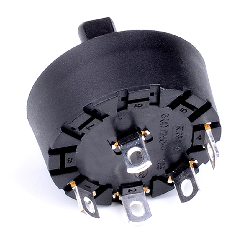 6a 4 Position Rotary Switch 5pin Knob Switch Electric Oven 4 Gear ...