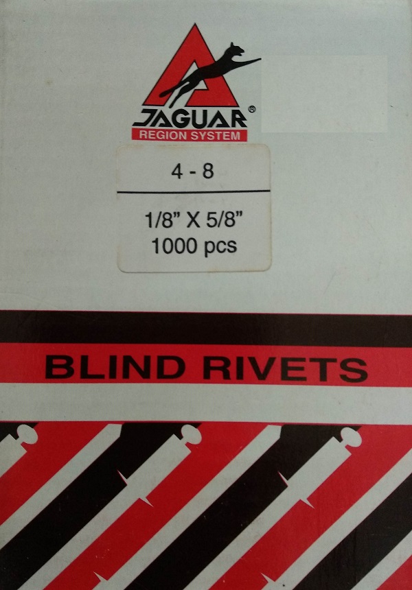 JAGUAR Aluminium Blind Rivet Riveter Bullet Paku Rivet Rivet Nail 铆钉 ...