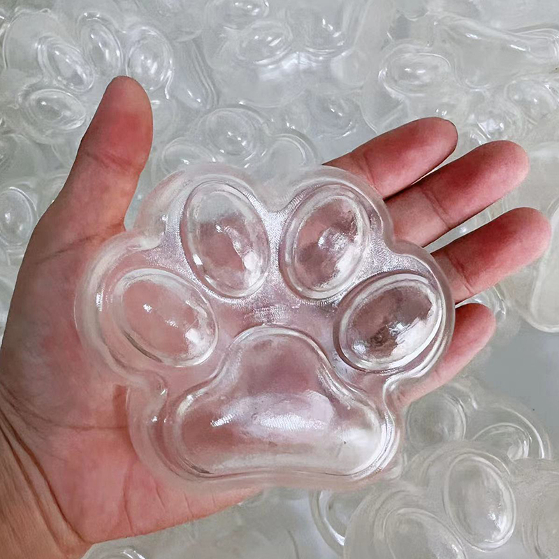 Transparent Giant Cat Claw Ball Leather DIY Cat Claw Pinching Relaxing ...