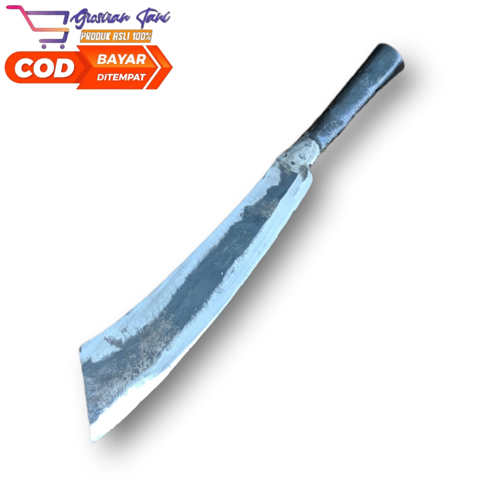 Golok Baja Per Tebang Bambu Dan Pohon - Golok Full Besi Tanpa Sambungan ...