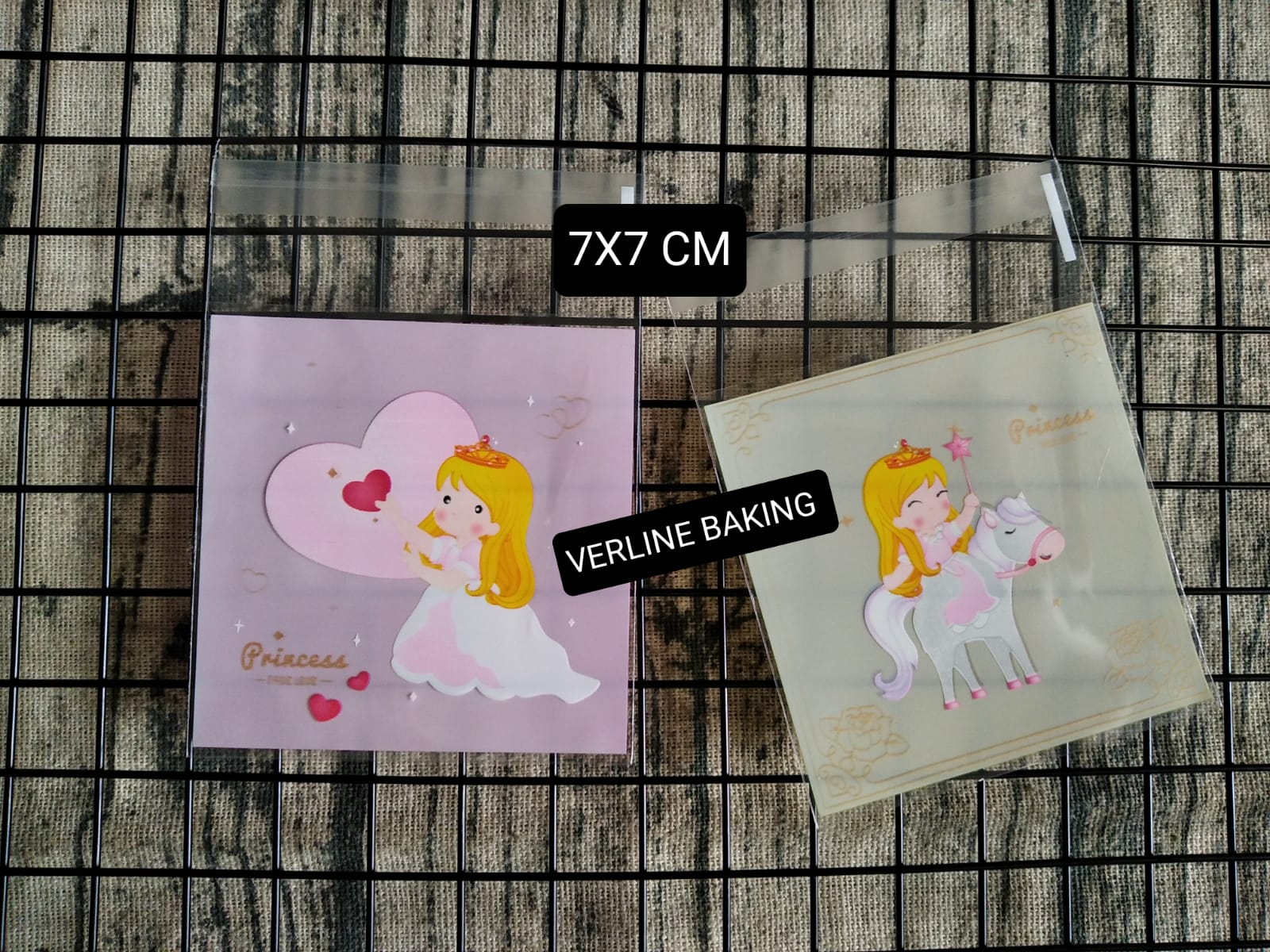 PLASTIK KEMASAN KUE PLASTIK PIE PLASTIK PIE SUSU KEMASAN COOKIES 7X7 CM ...