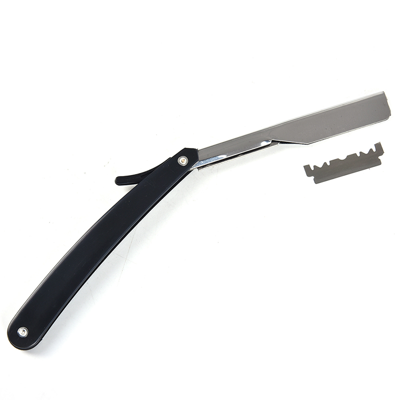 1PCS Straight Edge Stainless Steel Barber Razor Folding Shaving Men ...