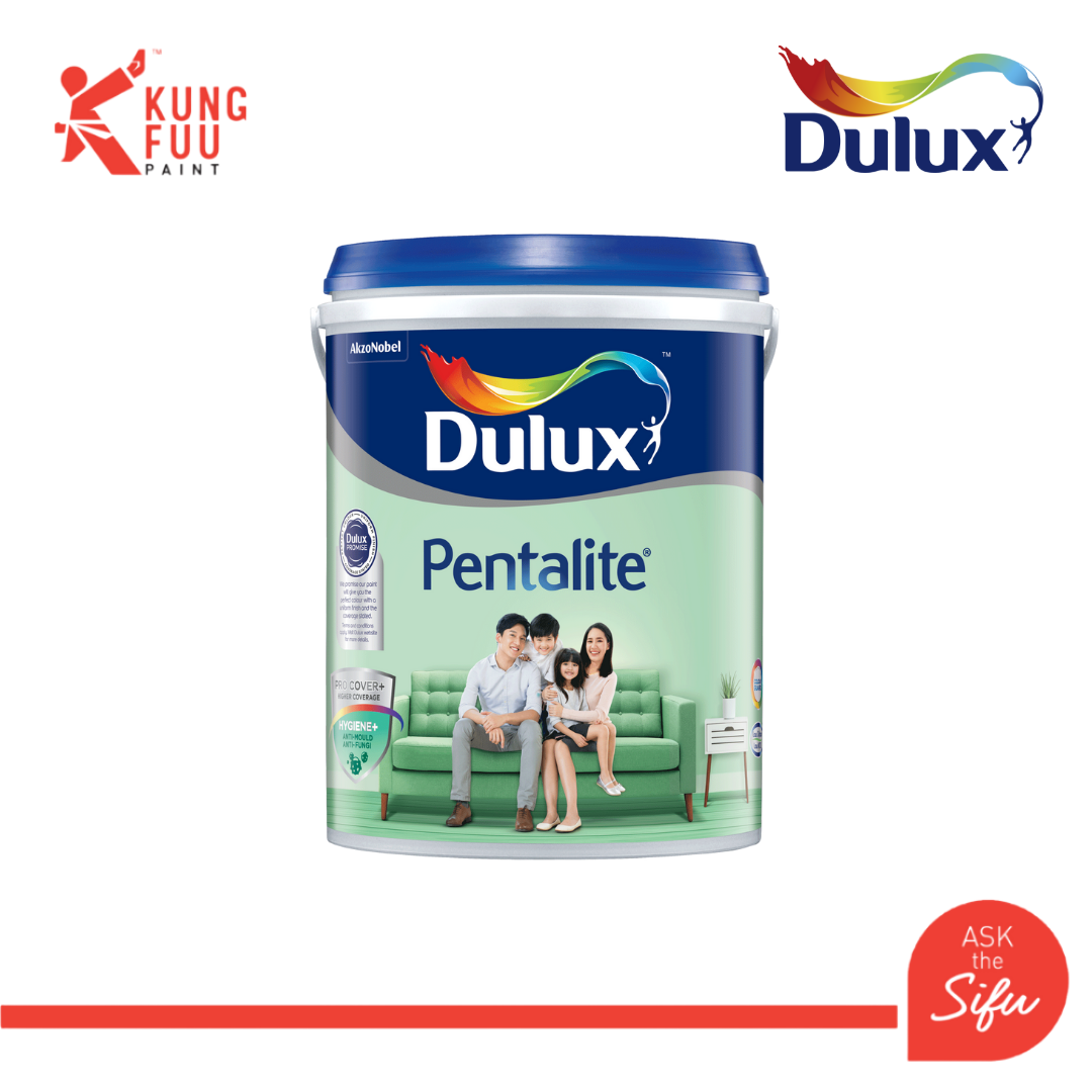 Dulux 1Litre / 5 Litre / 18 Litre / 20 Litre Pentalite White Interior ...