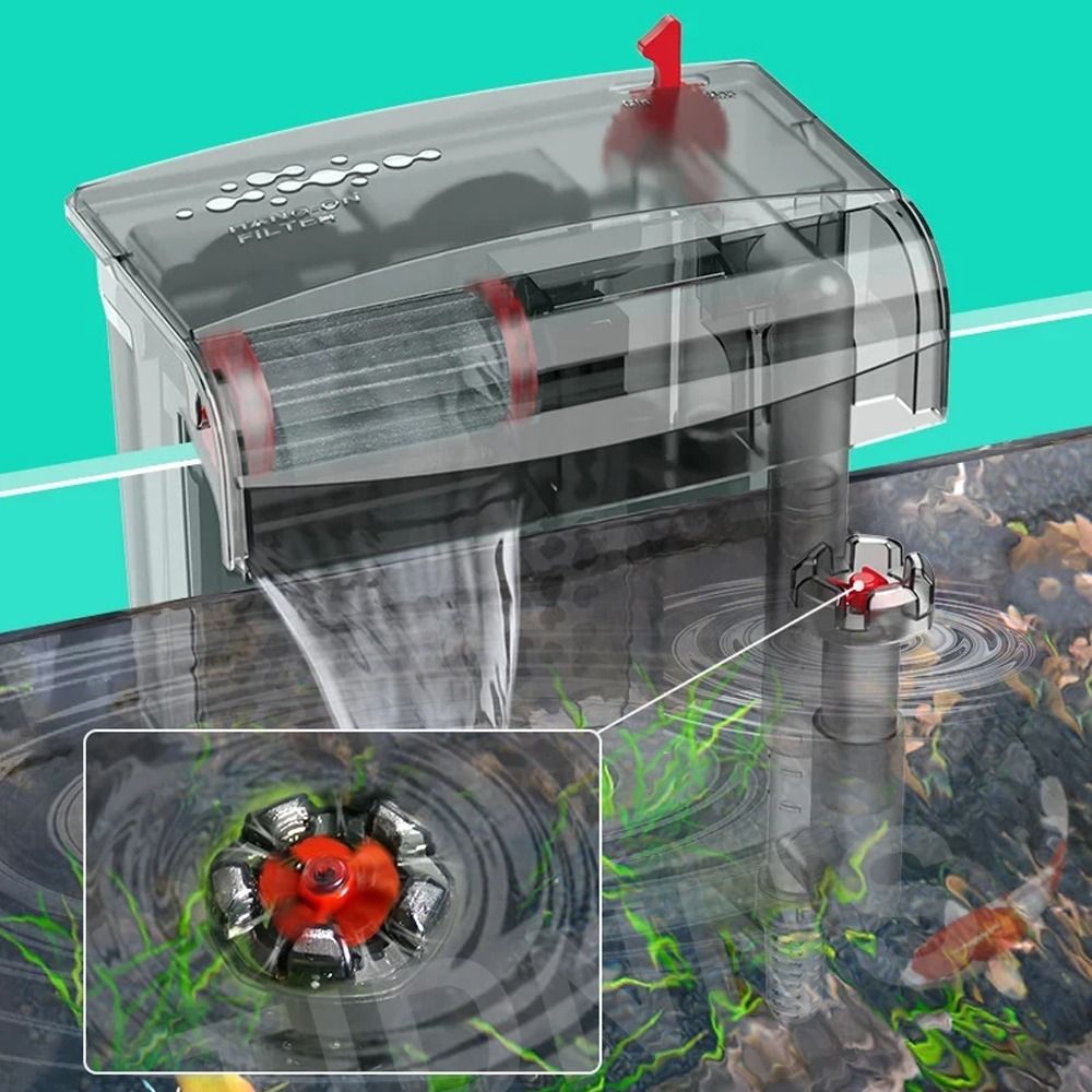 Circulating Pump 3 in Fish Filter Silent Operation Plastic Water ...