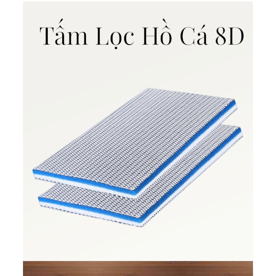 Bông Lọc 8D Thế Hệ Mới Bông Lọc Nước Bể Cá Lọc Thô + Lọc Mịn Sạch Bẩn ...