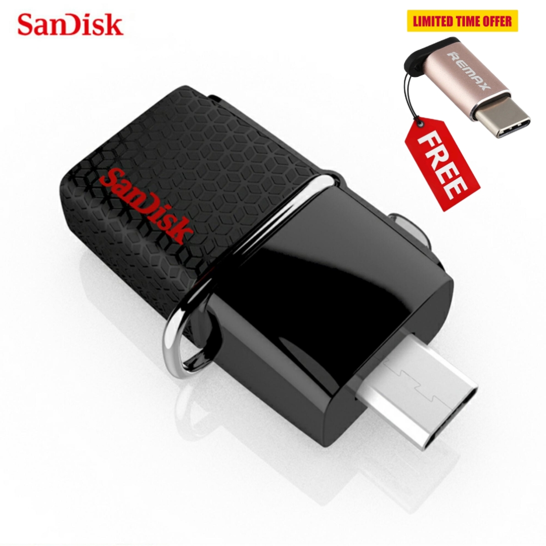 SanDisk Ultra USB OTG Drive 3.0 32GB - Black | Daraz.pk