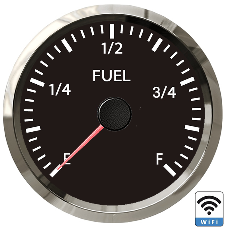 Baru 52mm WiFi Tachometer paras air tolok tekanan minyak Meter tahap ...
