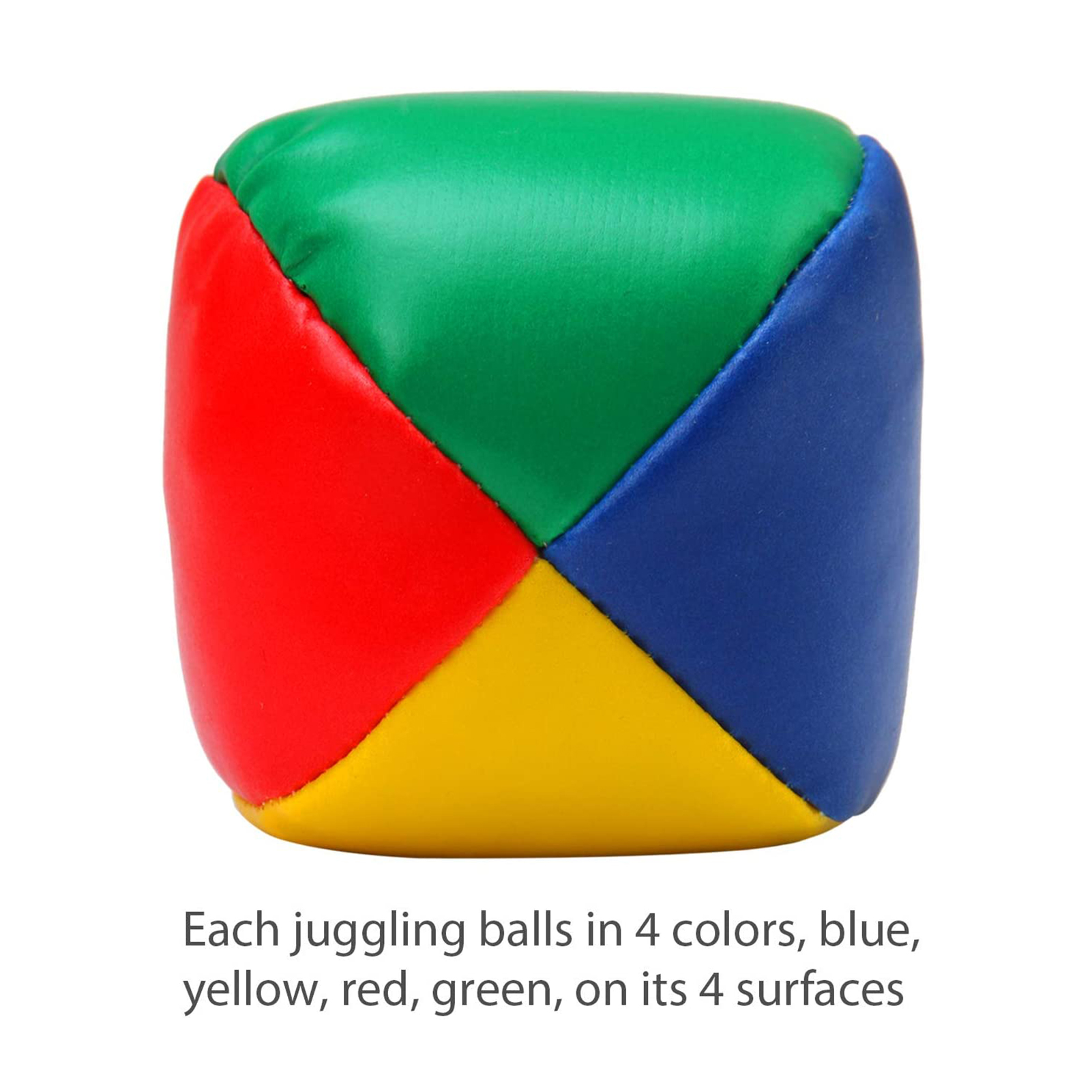 【EcoDealsq】6PCS Juggling Balls Set For Beginners Smooth Durable Juggle ...