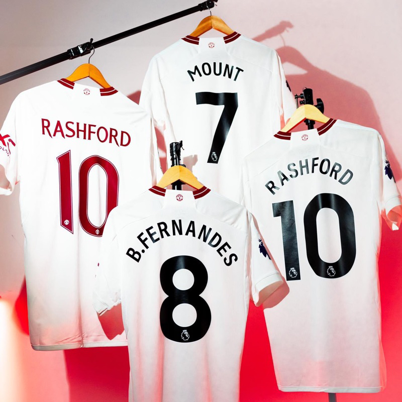 เสื้อฟุตบอล Manchester United 3rd Kit 2324 ของแท้ล้าน - บีบี สตั๊ด ของ ...