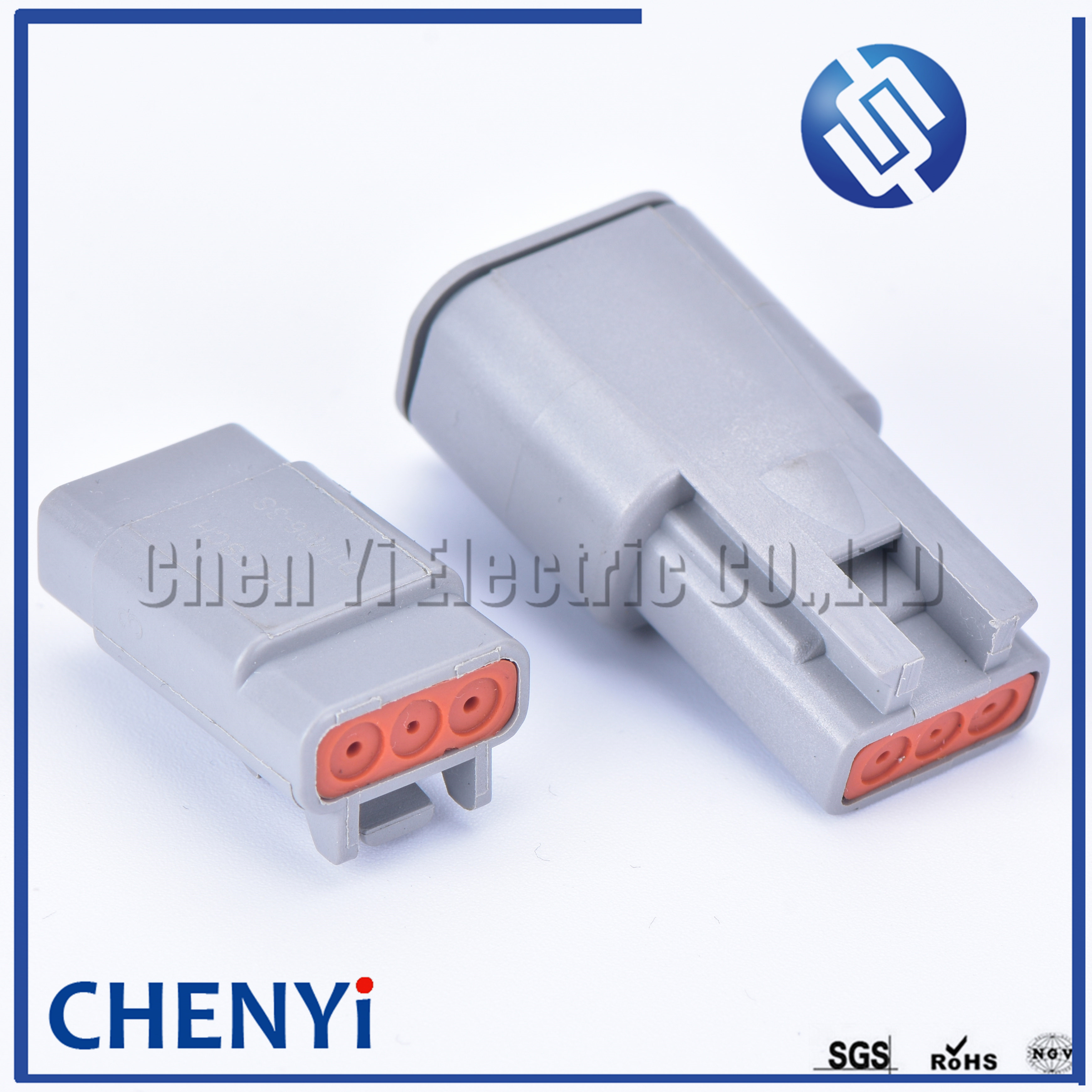 1 Set Deutsch Dtm 3 Pin Connector Dtm06-3s Dtm04-3p Male Or Female Auto ...