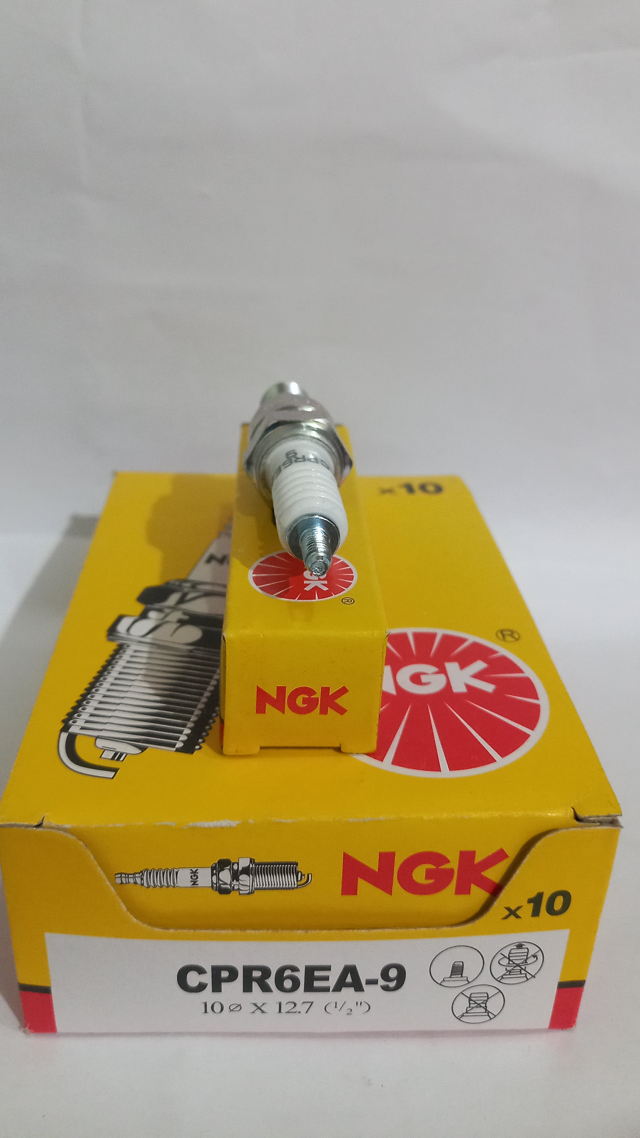 BUSI NGK CPR6-9-HONDA SUPRA X 125 REVO ABSOLUTE ABSOLUTE KHASRIMA ...