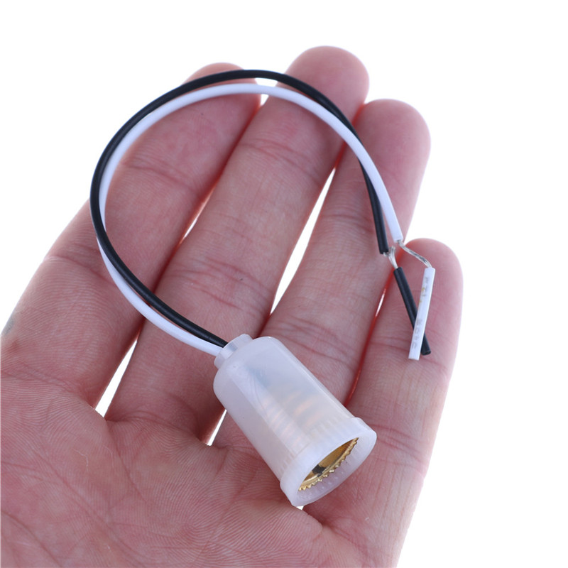 E12 Base Light Socket Bulb Lamp Holder Converter 220~250V Plastic ...
