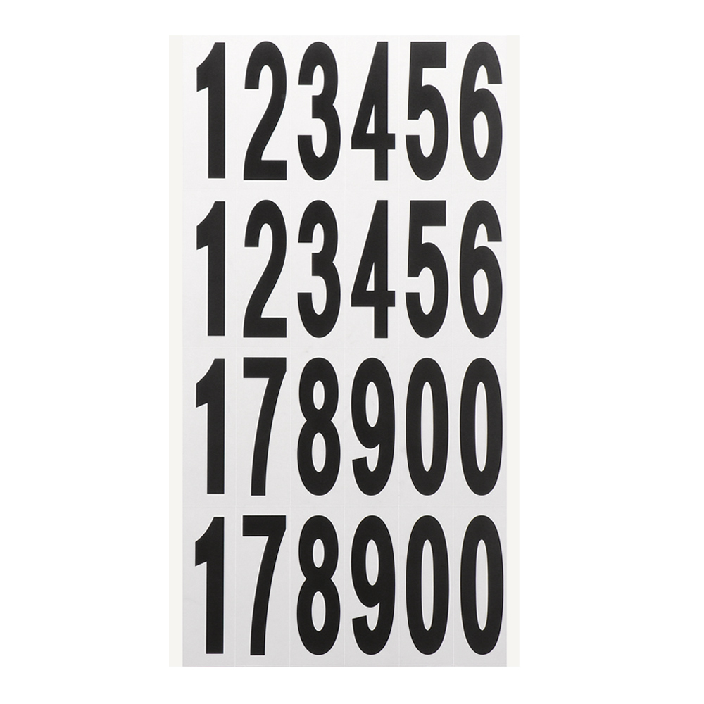 【Ready Stock/COD】10 Sheets/bag DIY Mailbox Sign Self adhesive ...