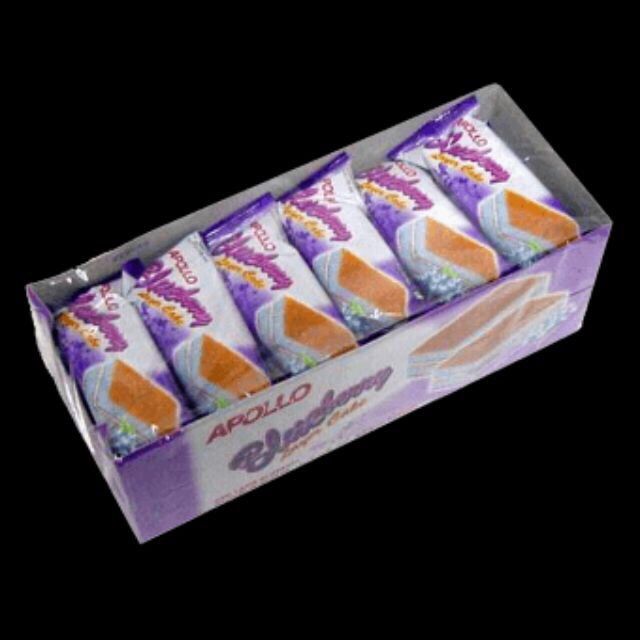 Apollo Layer cake Blueberry (24pcs/box) | Lazada
