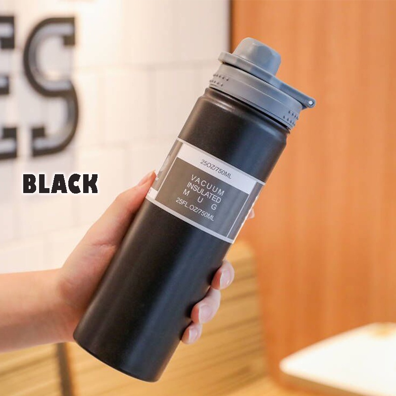 Premium SUS 304 Stainless Steel Vacuum Flask 750ml Double Wall ...