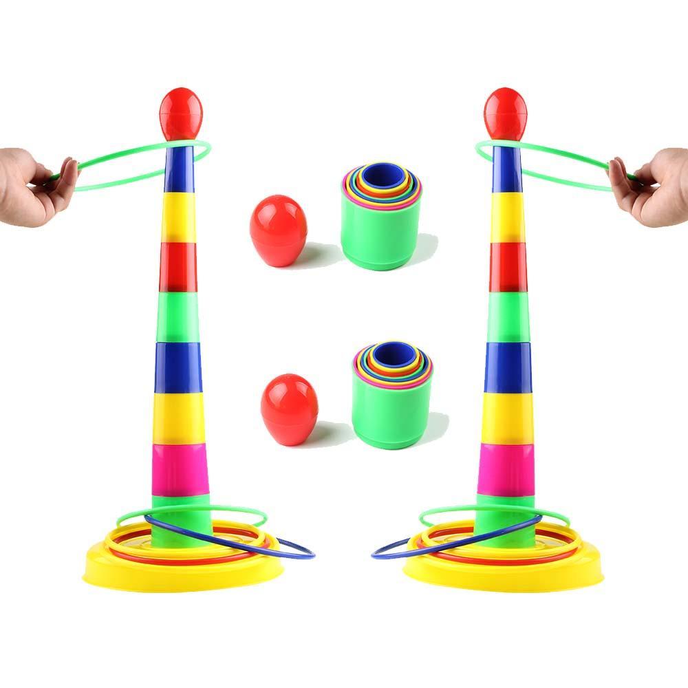 8 Rings Ring Toss Game Toy Fun Activity For Kids - D50900 | Daraz.pk