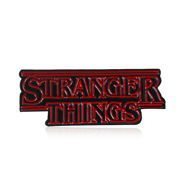 【CHUHAN Factory Store】Black Brooch Horror Sci-fi Movie TV STRANGER ...