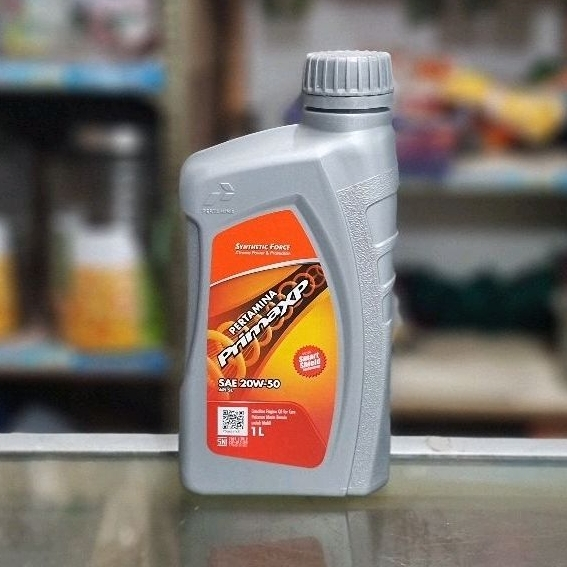 Oli Prima XP SAE 20W-50 1Liter Oli Pertamina PrimaXP 1 Liter SAE 20W-50 ...