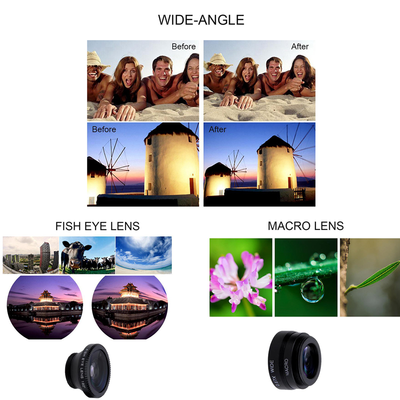 【Unique features】Fish Eye Lens Wide Angle Macro Fisheye Camera Lens ...
