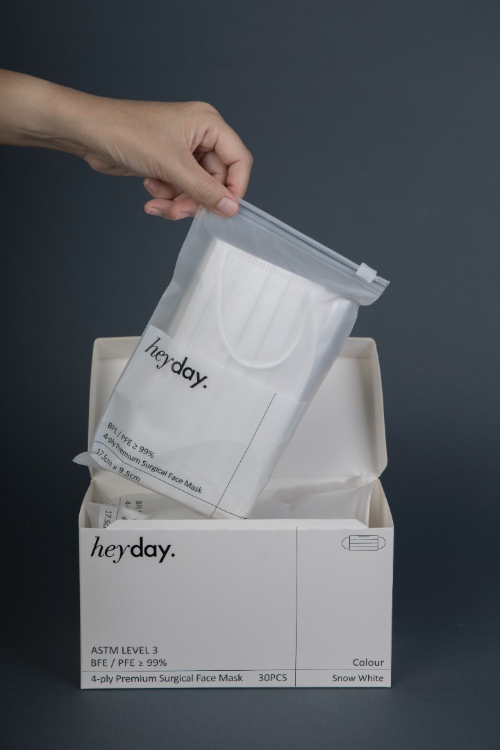 [MALAYSIA READY STOCK] heyday maskon 4ply face mask with 5 colour ...