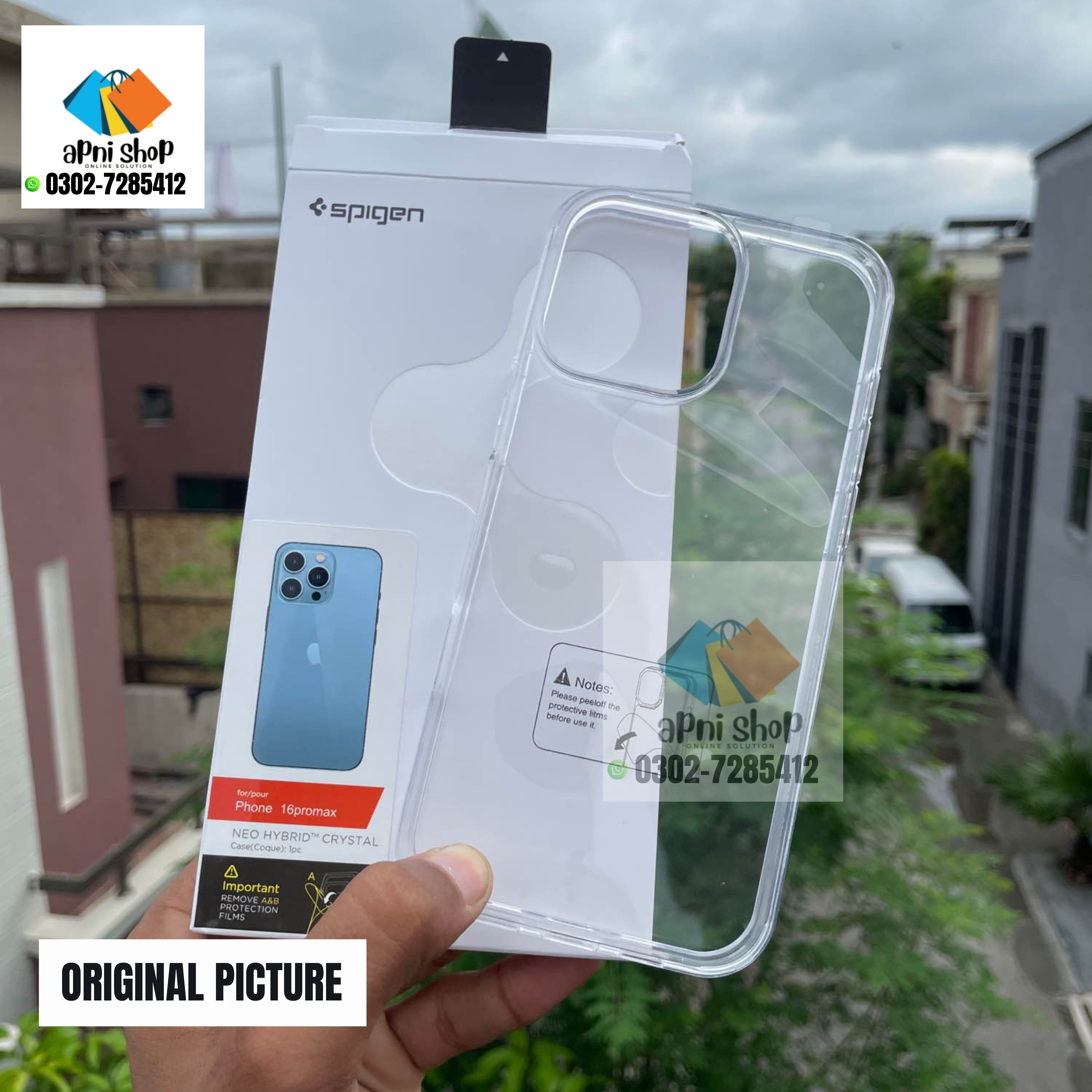 iPhone 16 Pro Max Clear Protective Transparent Case Spigen | Daraz.pk