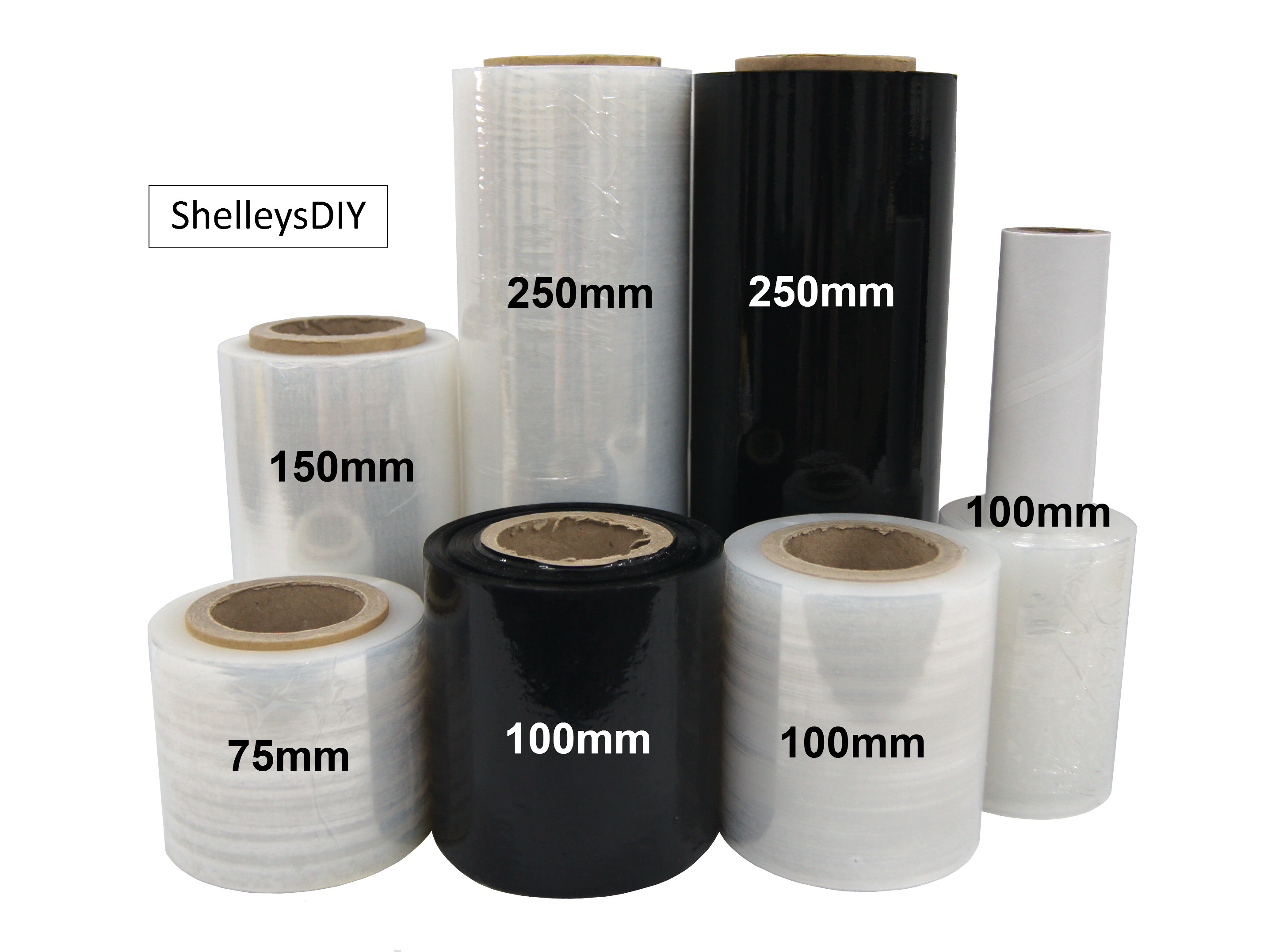 1 SET Packaging Shrink Wrap / Bundle Wrap / Hand Roll Stretch Film ...