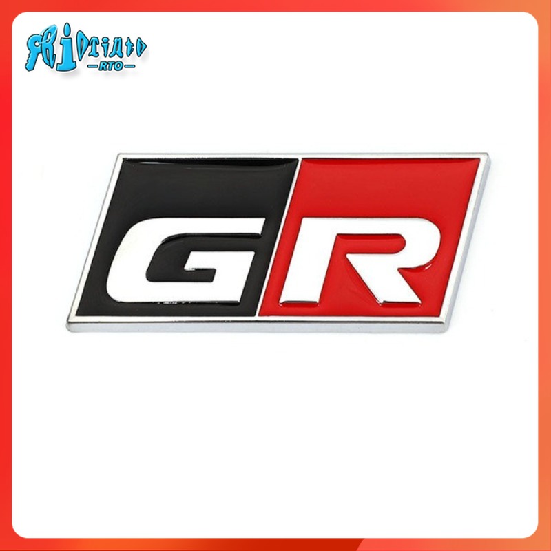 RTO Car Sticker GR Sport Logo Decal GR Logo Sticker | Lazada