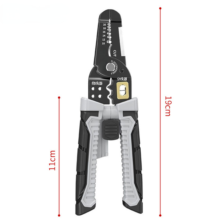 16 in 1 Tang Kupas Potong Kabel Kupas Kabel Wire Stripper Gunting ...