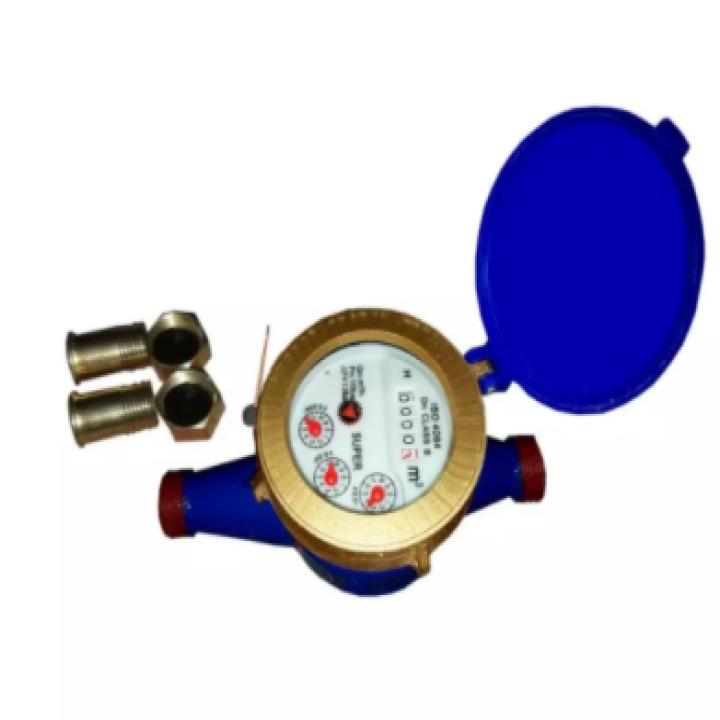 Water Meter Heavy Duty with Coupling Metal Watermeter Hawk Vorsc Metal ...