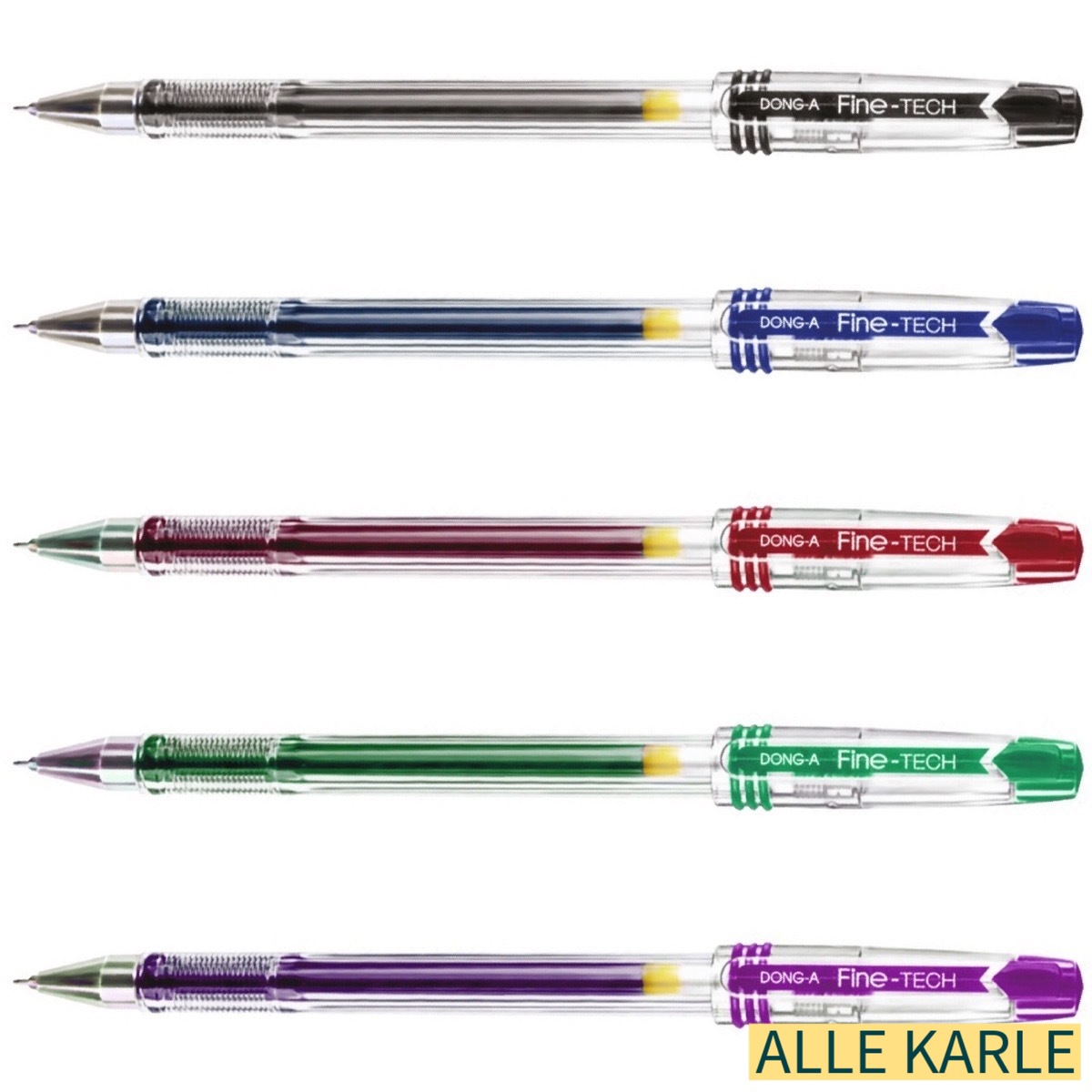 Dong-A Fine Tech Pen | 0.2 0.3 0.4 0.5 mm | Gel Pen Sign Pen | Alle ...