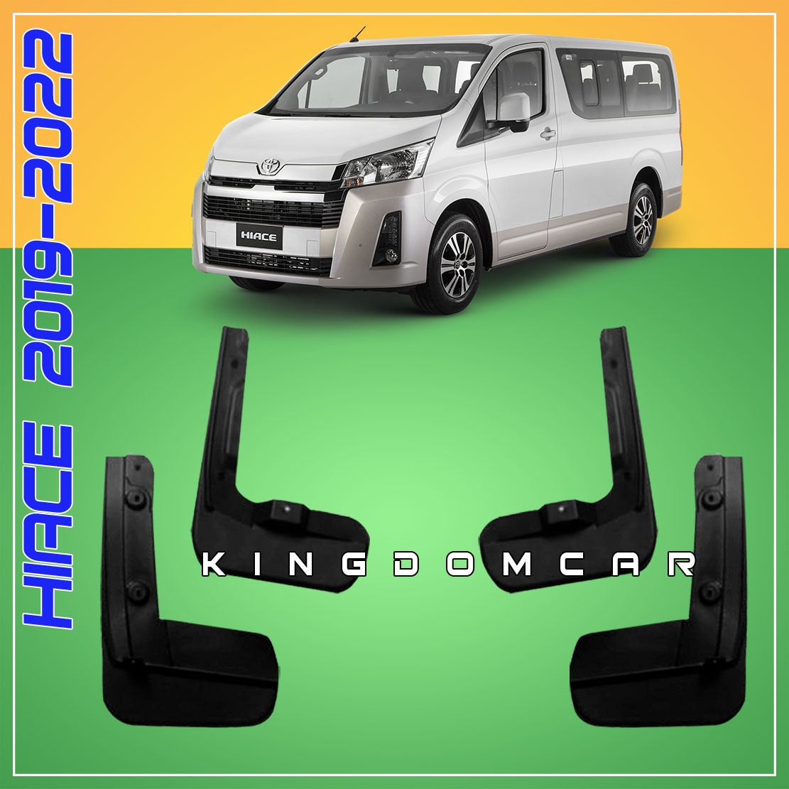 MudGuard for Hiace 2019 to 2022 Commuter Deluxe and Grandia | Lazada PH