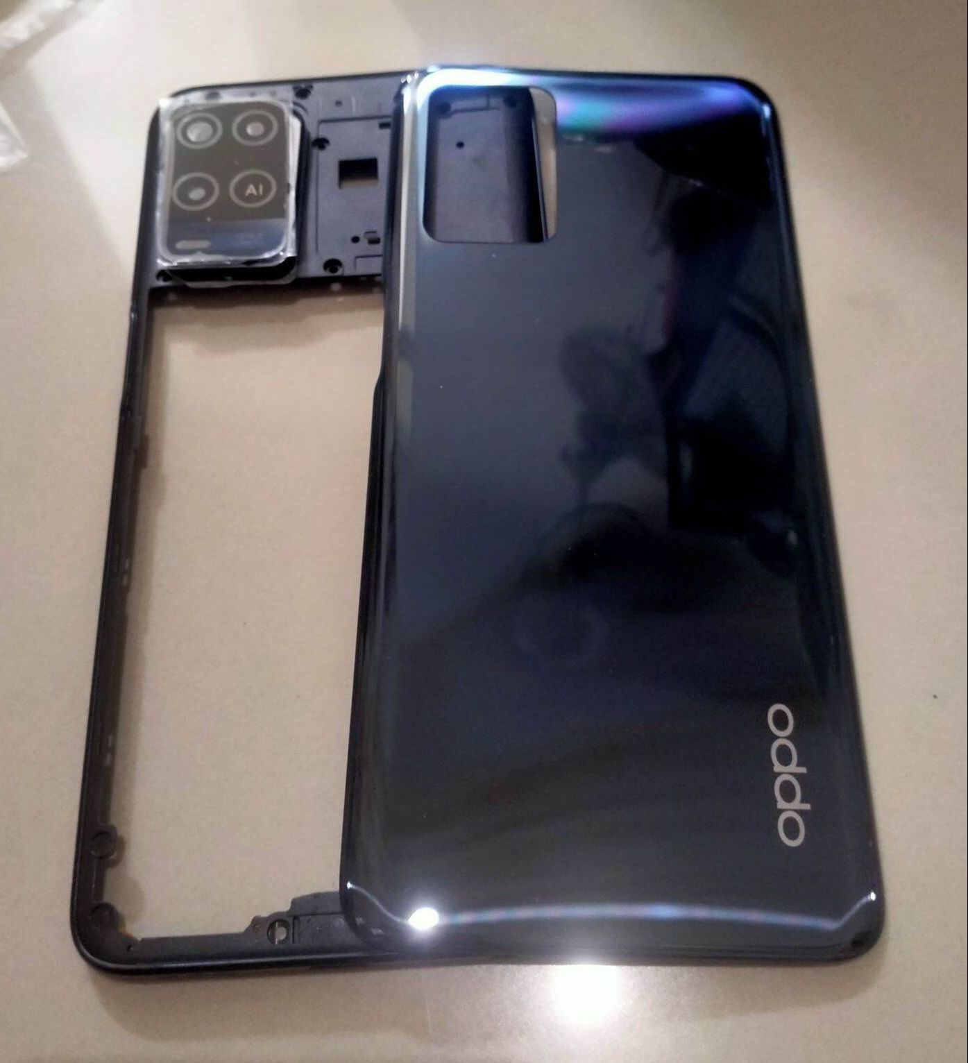 CASING KESING FULLSET OPPO A54 BACKDOOR + BEZEL TOMBOL KAMERA | Lazada ...