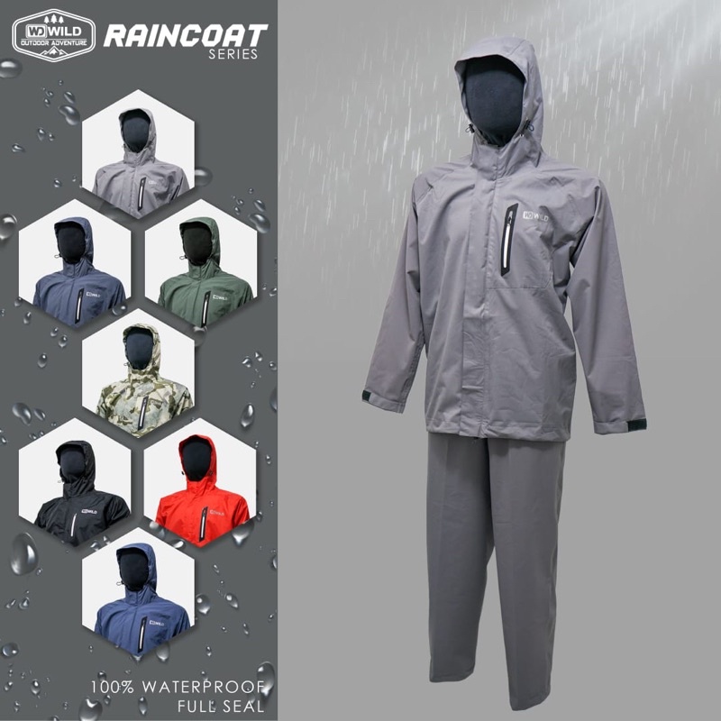 RAINCOAT JAS HUJAN ORI WILD TOREAN SERIES | Lazada Indonesia