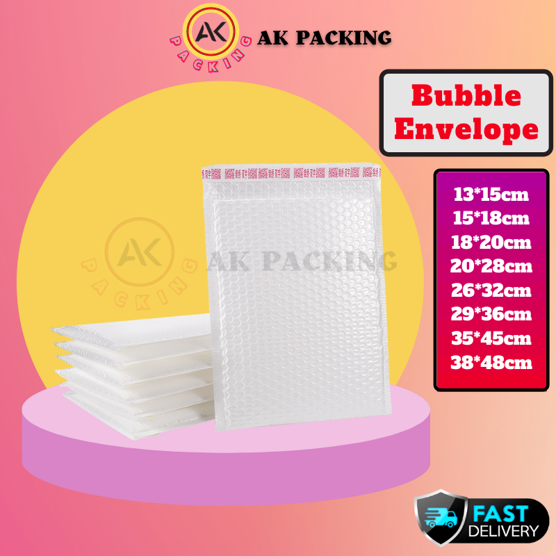 Bubble Bag Bubble Envelope Flyer Courier Bag Packaging Bag Plastic Mailing Bag Kurier Parcel ...