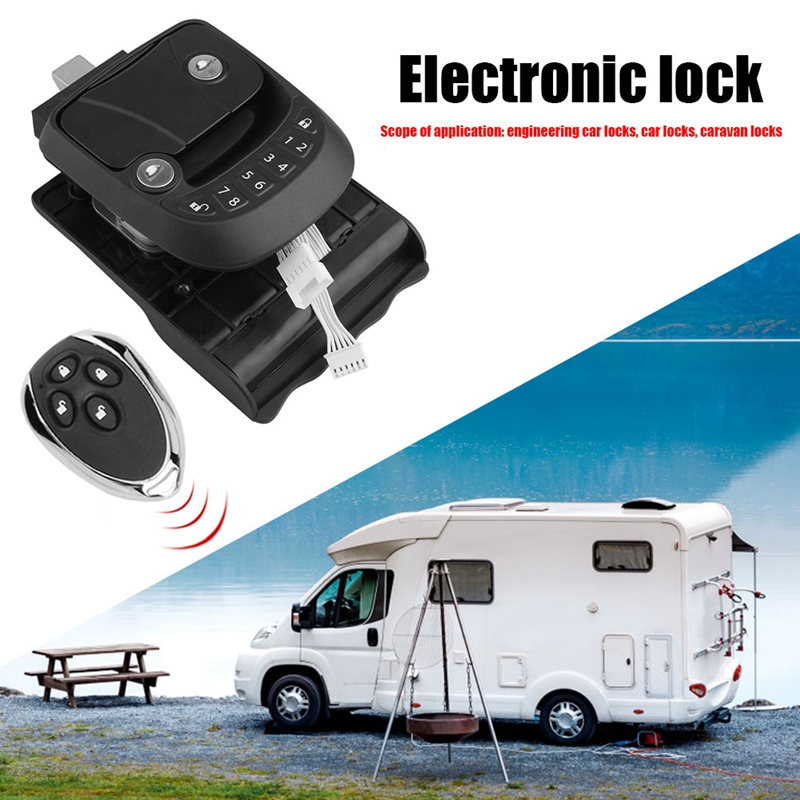 RV Keyless Entry Door Lock Latch Hatch Caravan Motor Home Car Drawer ...